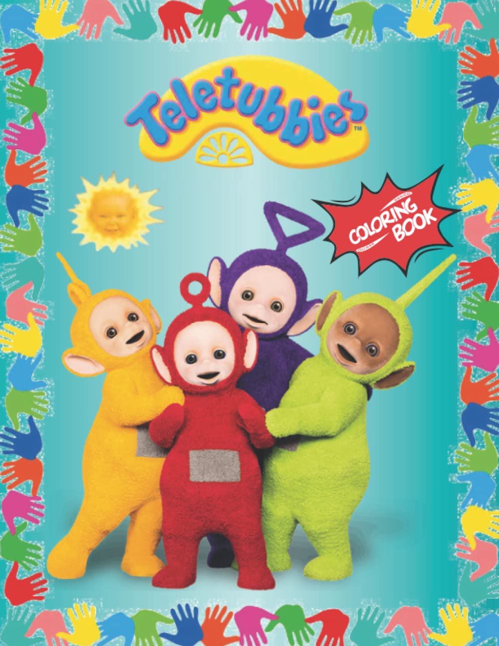 Buy Teletubbies Coloring Book: 40+ GIANT Fun Pages with Premium outline ...