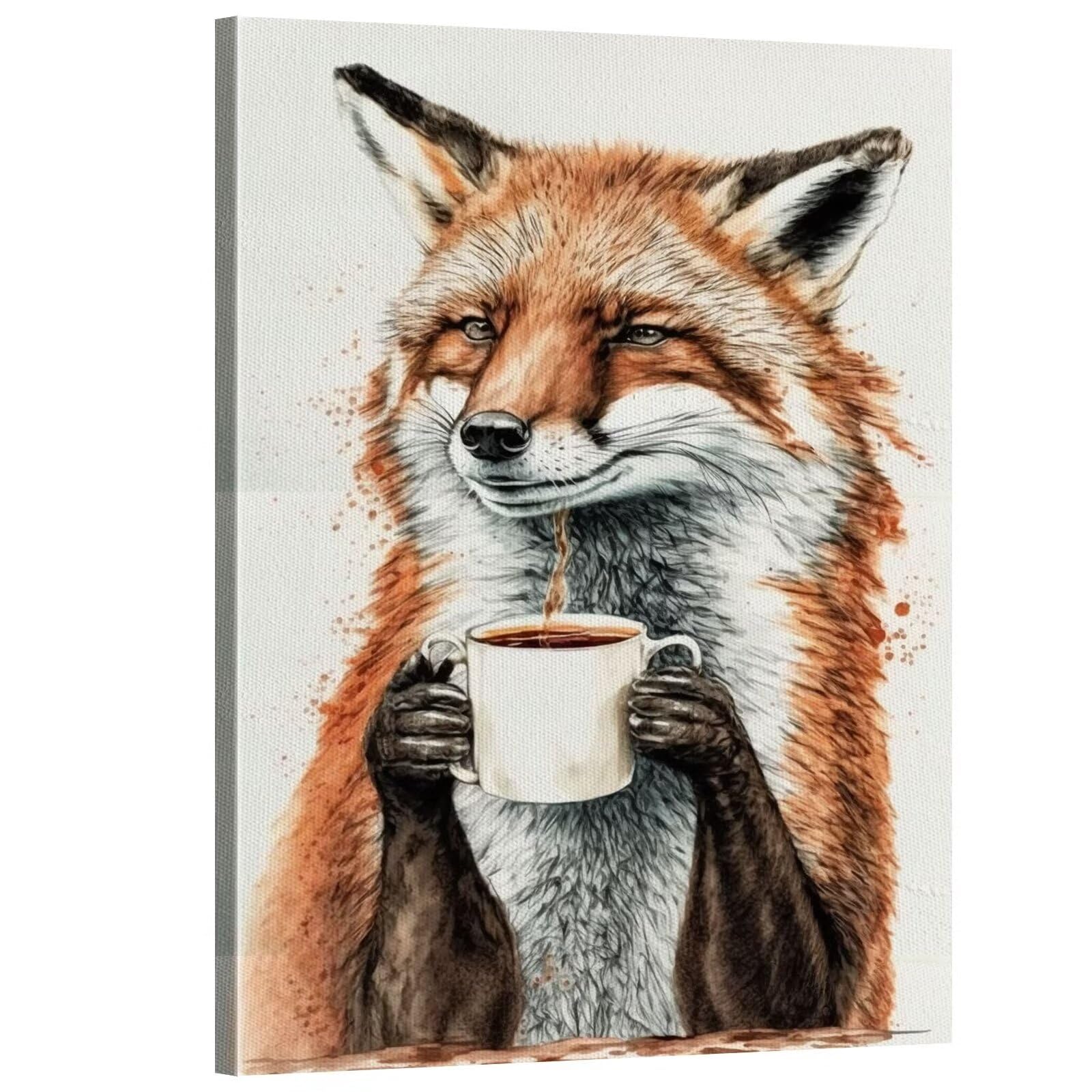 Red Fox Drink Time