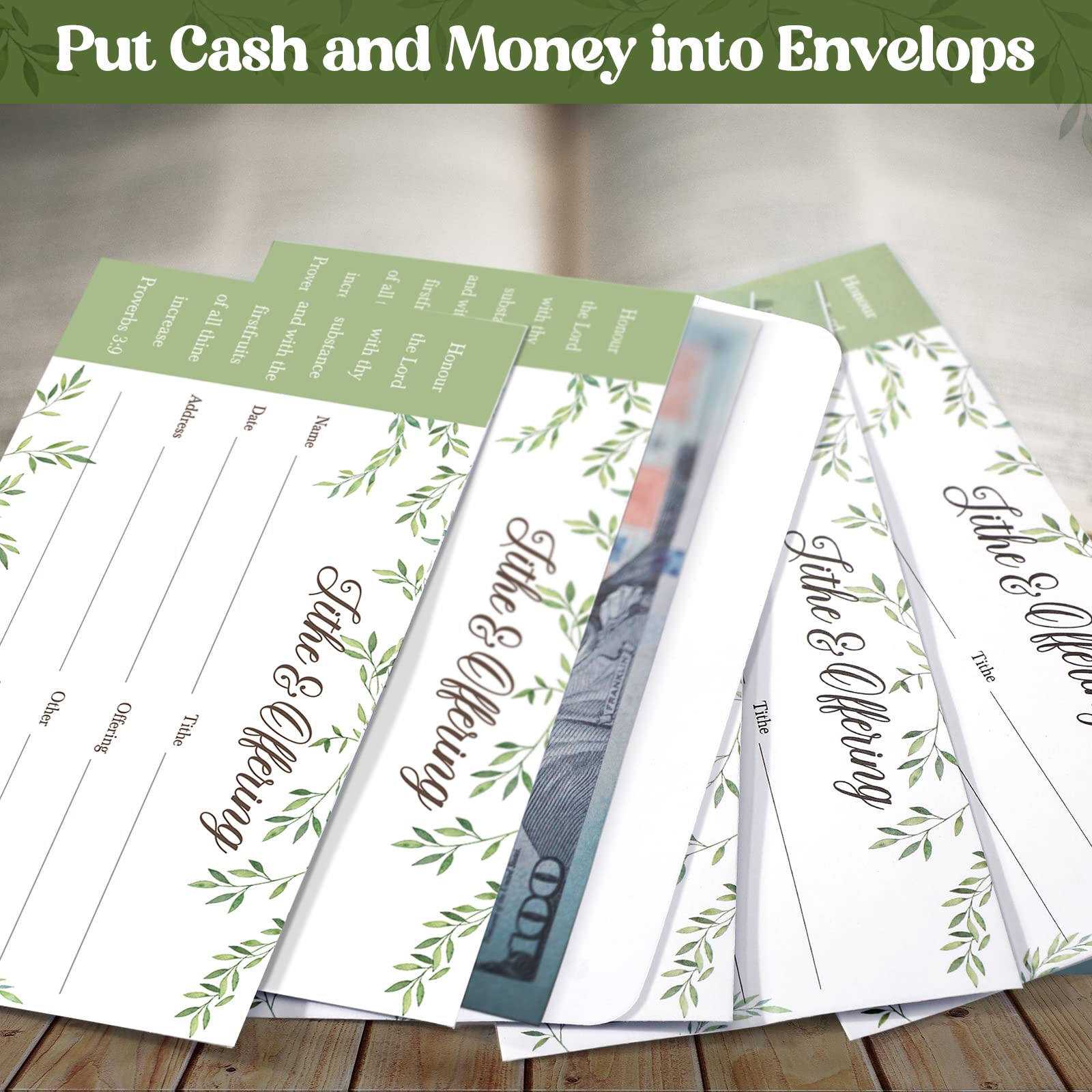 Snapklik.com : Woanger 1000 Count Church Offering Envelopes Tithe ...