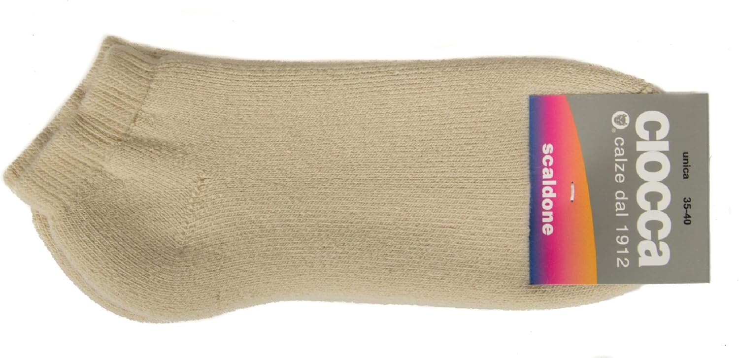 Amazon.com: Low woman sock socks CIOCCA item 295/2 SCALDONE : Clothing ...