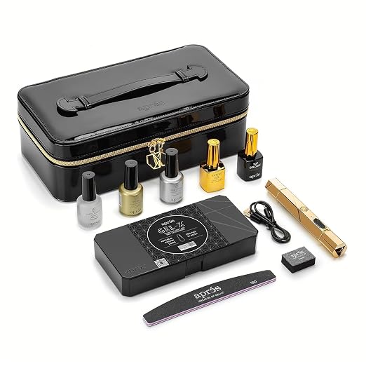 Amazon.com: Apres Gel-X Nail Professional Starter Kit, 14 Sizes 00-9 w ...