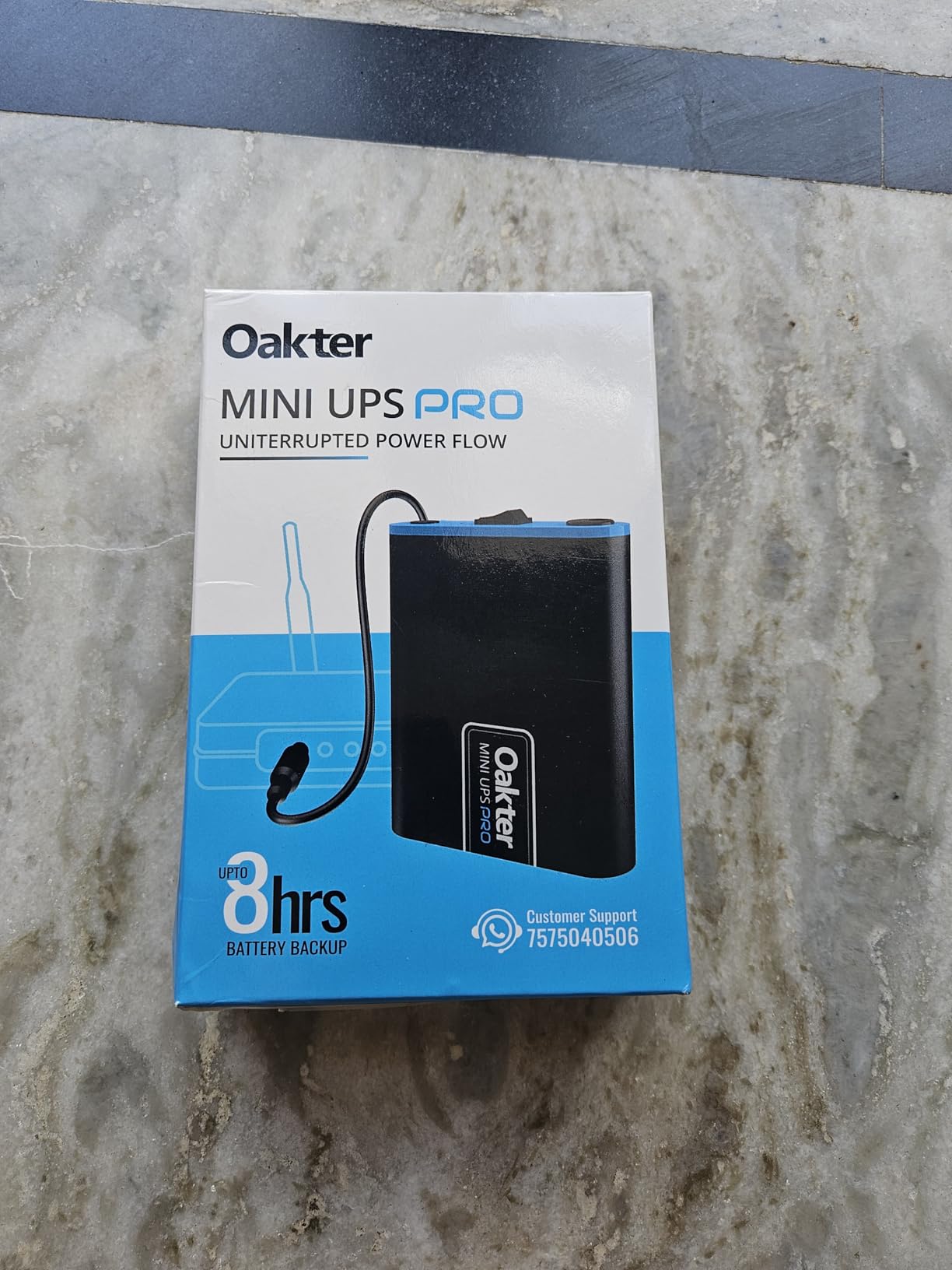 Oakter Mini UPS PRO for High Capacity WiFi Routers 12V & Upto 3A ...