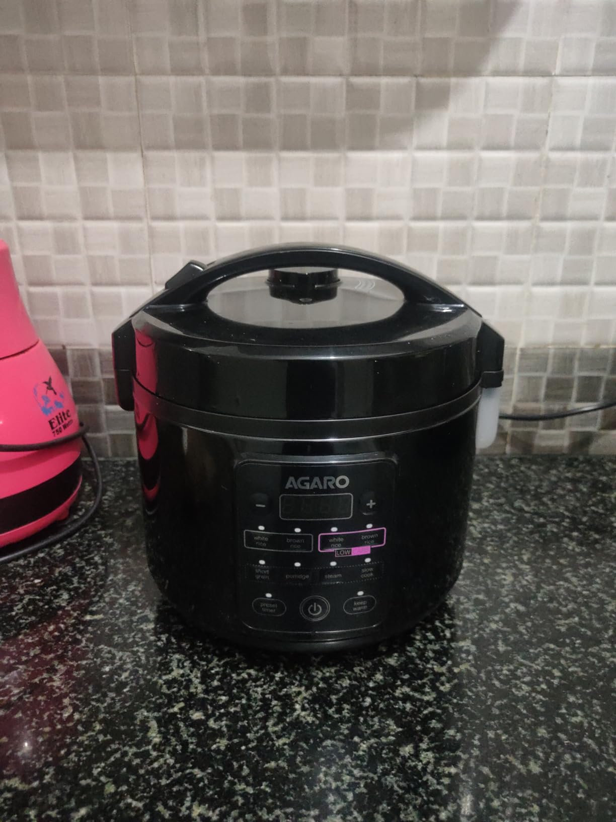 Buy AGARO Regal Electric Rice Cooker, 3 Liters Ceramic Inner Bowl ...