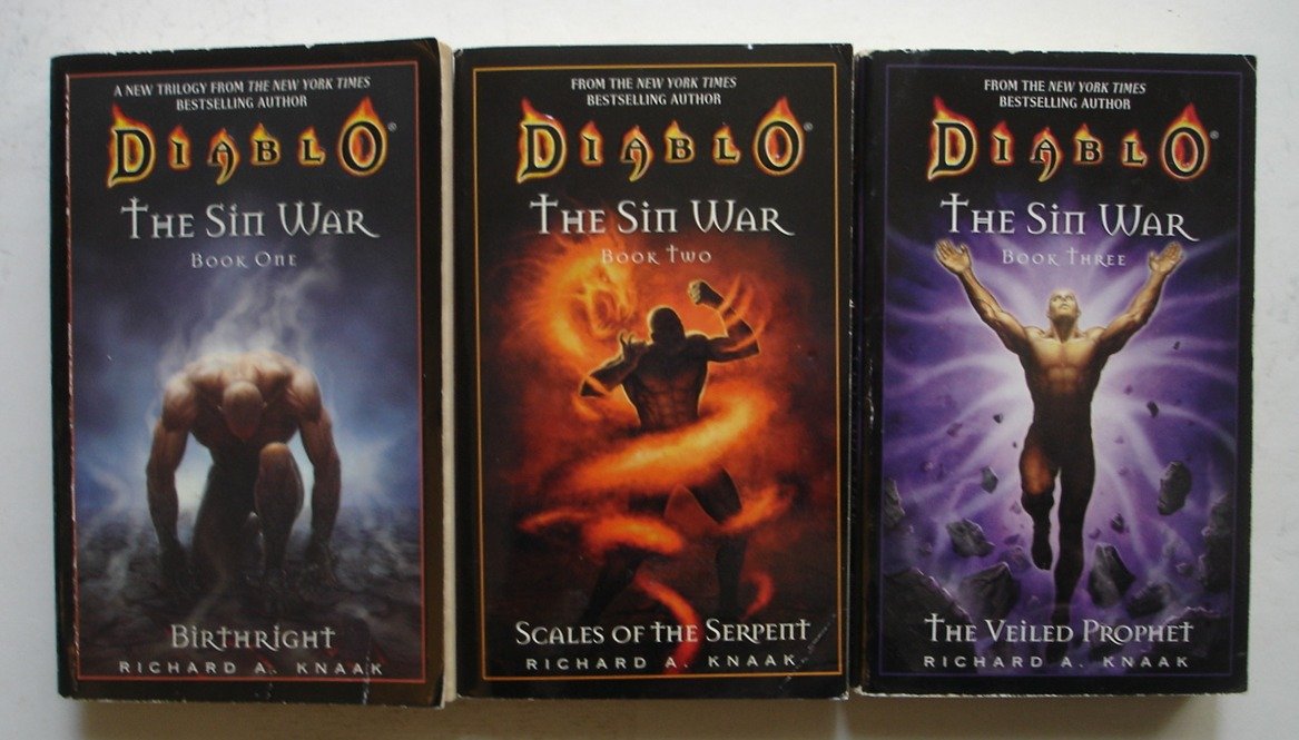 Buy Diablo: The Sin War 3 book Set Birthright, Scales of the Serpent ...