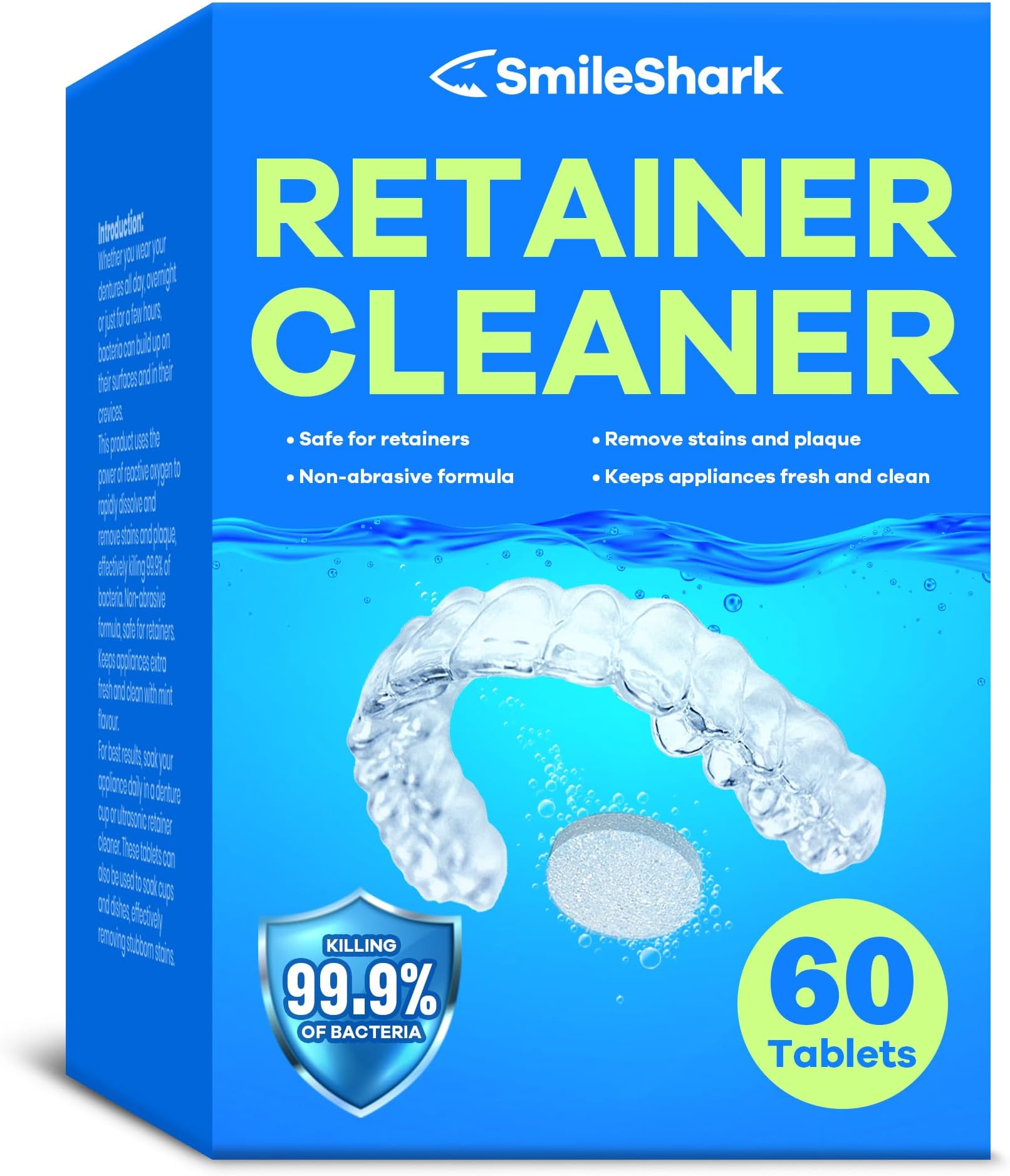 Amazon.com : Amazing Instant Smile Professional Retainer Cleaner ...