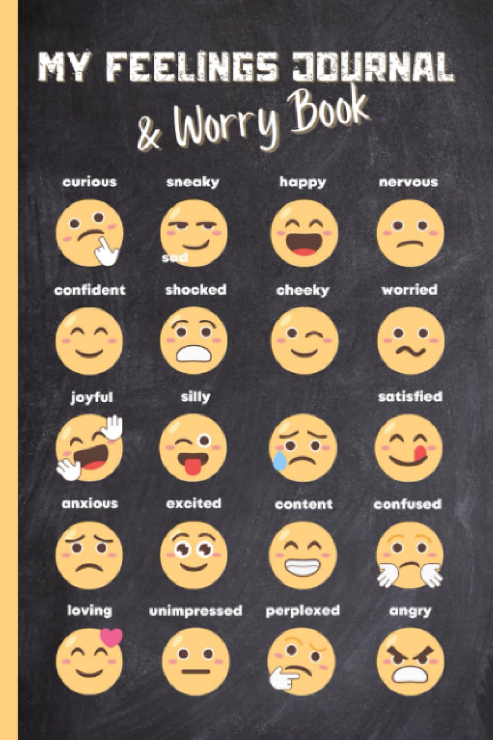 Buy My Feelings Journal & Worry Book: Daily Mood Tracking for Kids ...