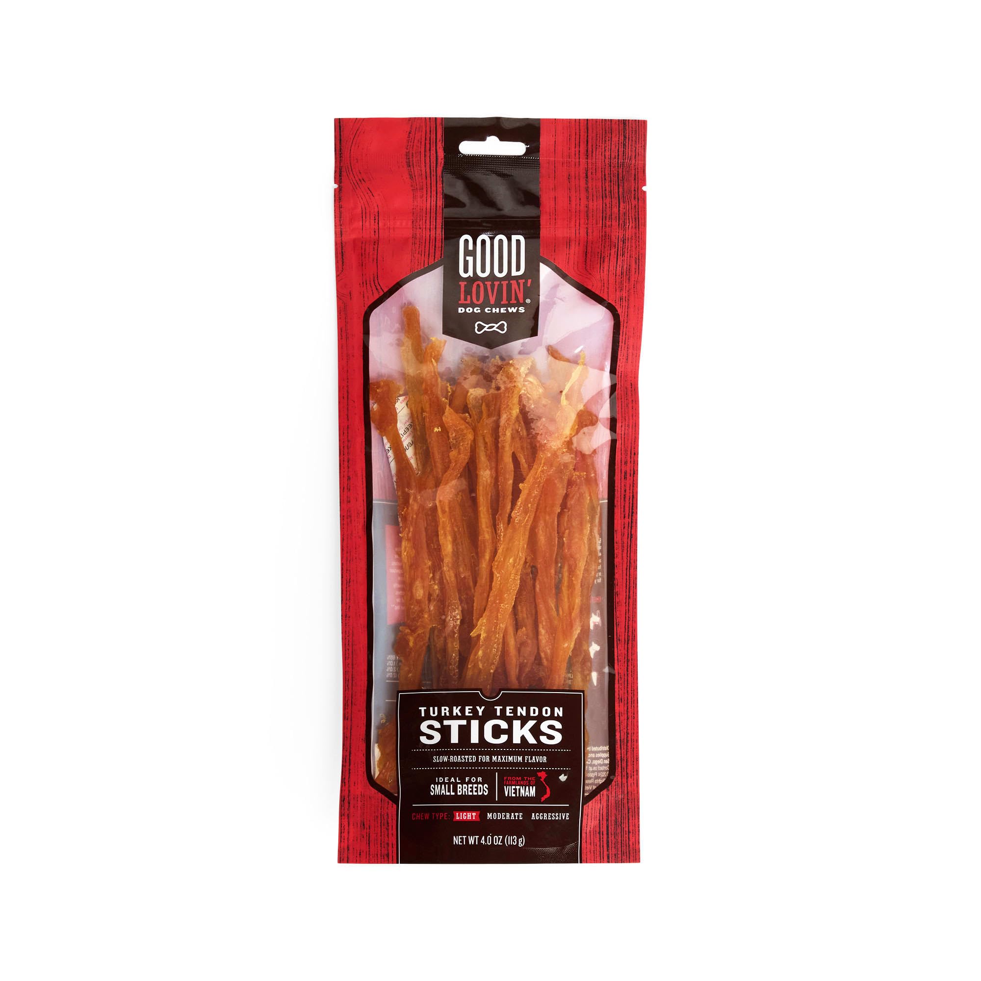 Amazon.com: Good Lovin' Turkey Tendon Sticks Dog Chews 4 oz. : Pet Supplies