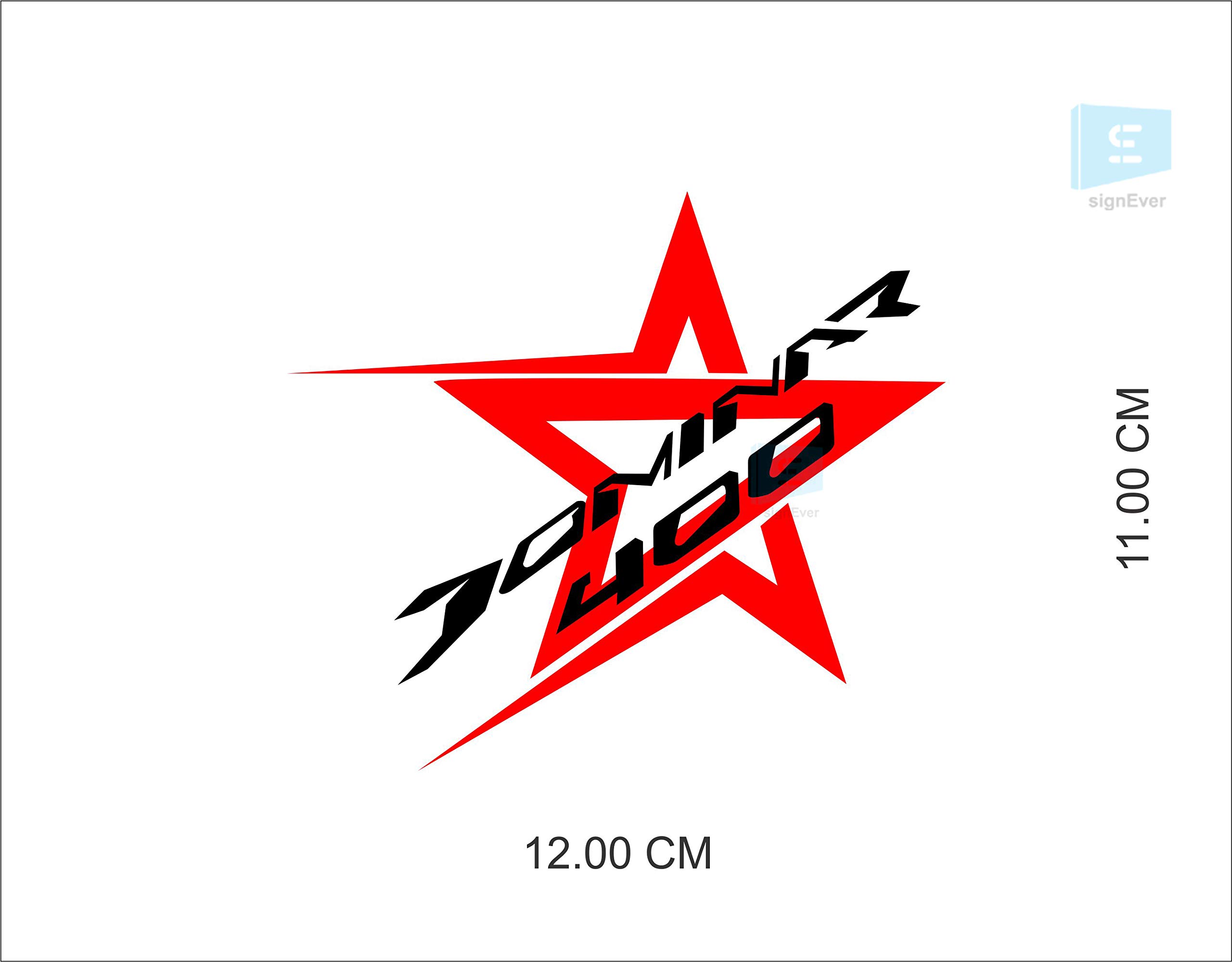 Bike Stickers Logo Ishta Linga Bike/Car/Auto/Lorry Radium Sticker ( 2