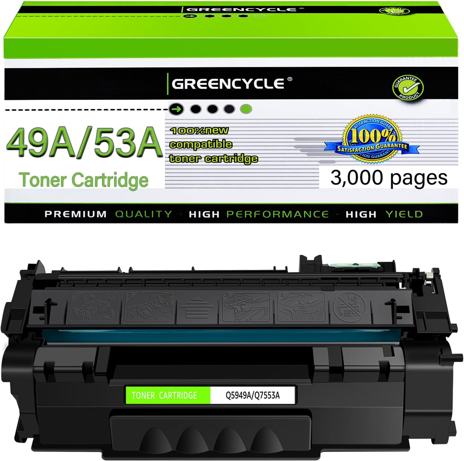 Amazon.com: USUPERINK Compatible Q5949X Q7553X Toner Cartridge ...