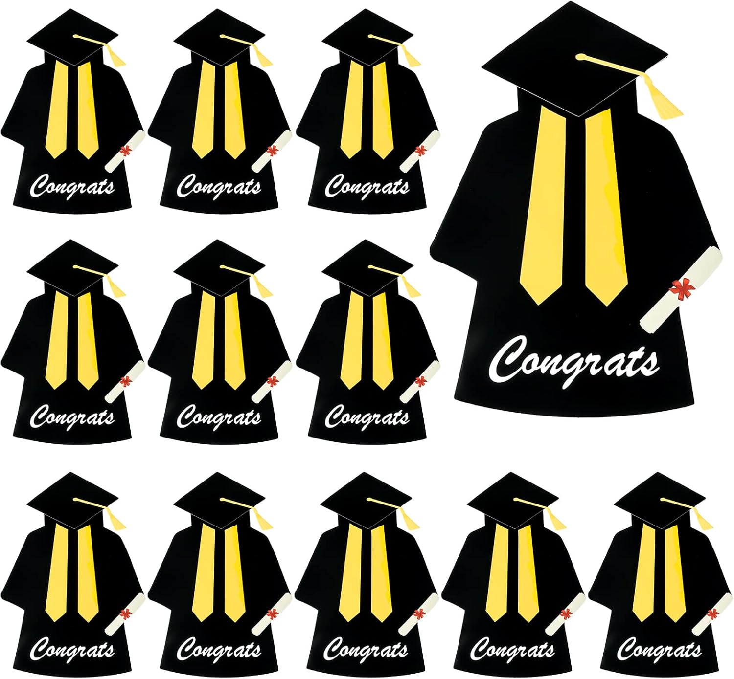 Amazon.com: Set of 12 Graduation Gift Card Holders 2023 College High ...