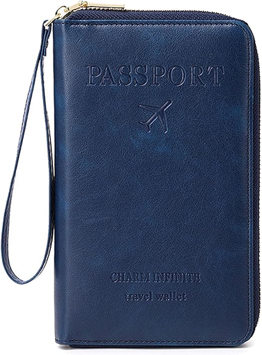 Amazon.com | Multi-Function RFID Travel Passport Wallet with Phone ...