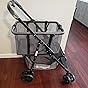 Amazon.com: Multifunctional Folding Shopping Cart(Max 80lbs ...