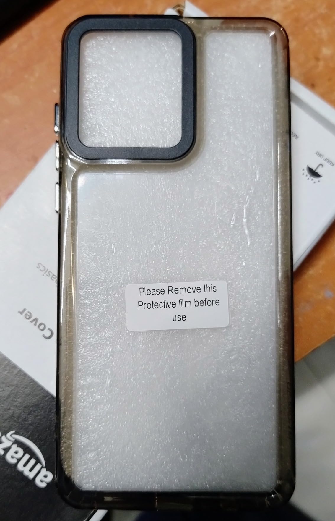 Amazon Basics Back Case Cover for Motorola Moto G84 5G (TPU + PC ...