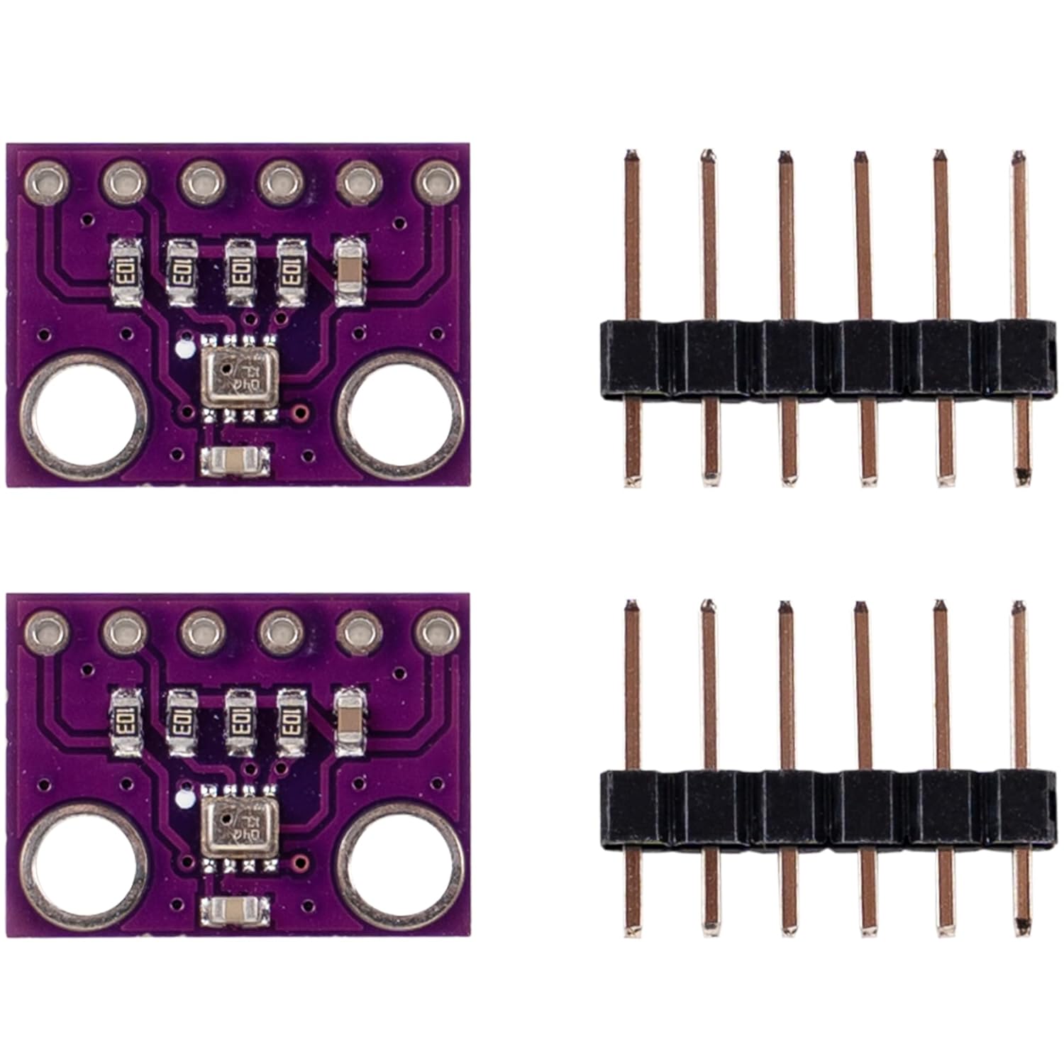 BlueStars Pack of 2 BME280 Digital 3.3V Temperature Humidity Sensor ...