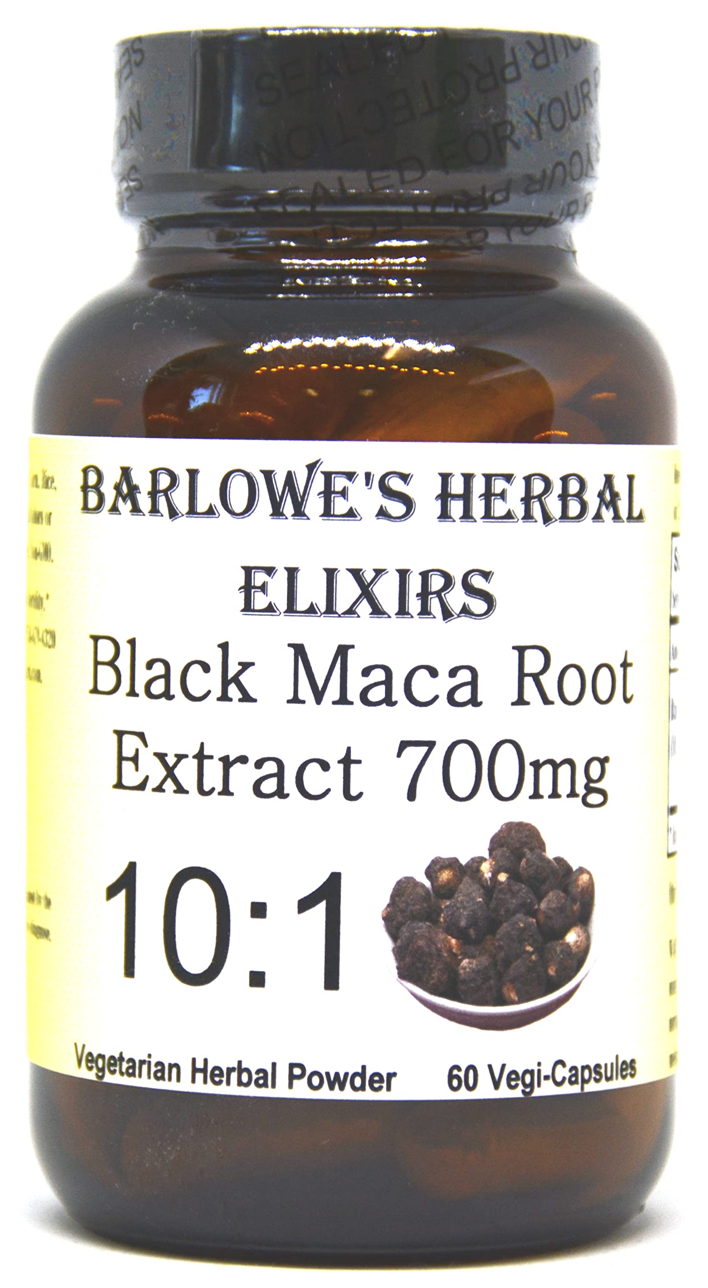 Amazon.com: Barlowe's Herbal Elixirs Black Maca | Peruvian Maca Root ...