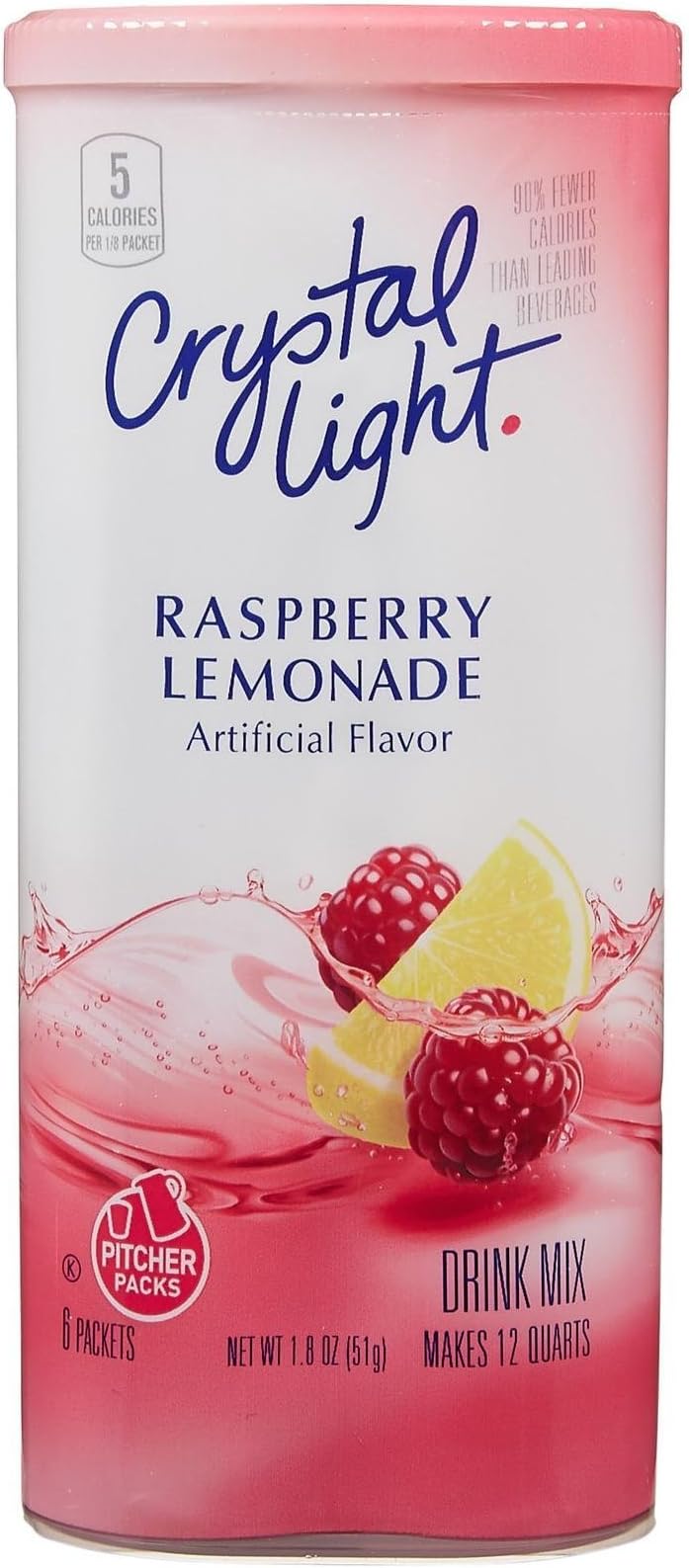 Amazon.com : Crystal Light Drink Mix - 2 Boxes - 20 Packets (Raspberry ...