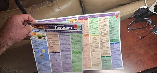 Bartender'S Guide To Shooters (Quick Reference Guide): BarCharts, Inc.: 9781423203247: Amazon ...