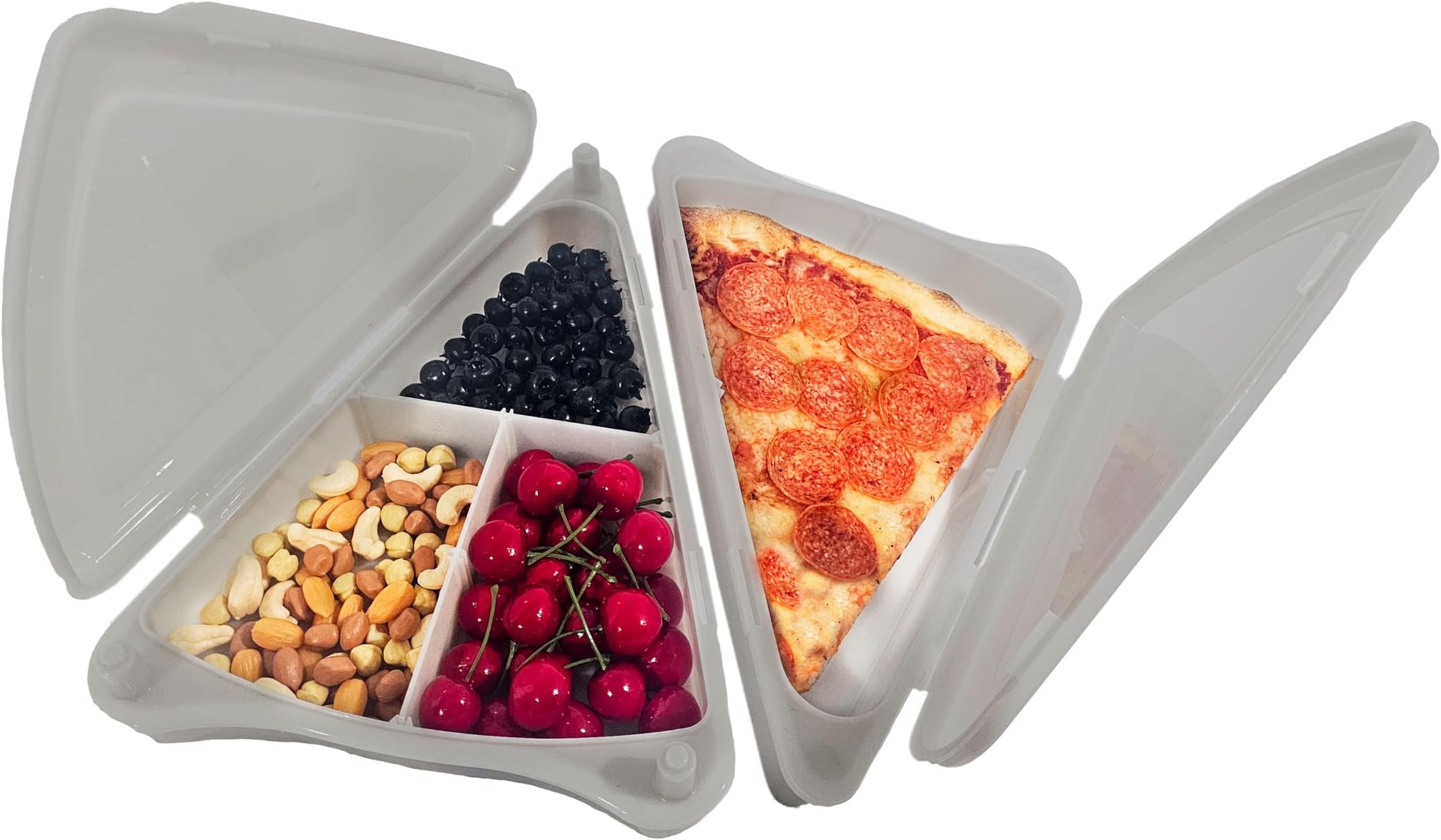 Amazon.com: Lock & Lock Pizza Slice Container, Tray and Saver, 2 Pack ...