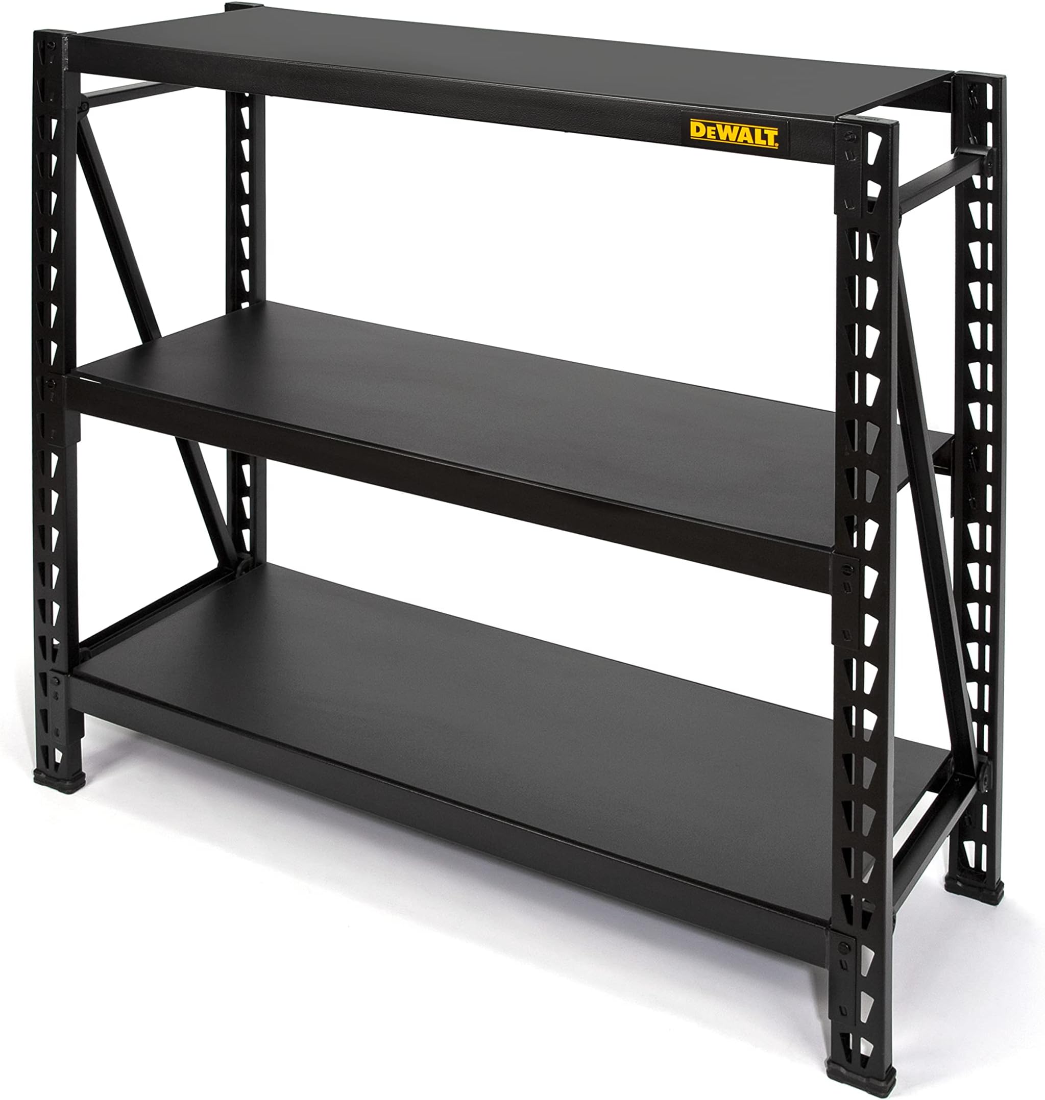 Amazon.com: DEWALT 6-Foot Tall, 4 Shelf Steel Wire Deck Industrial ...