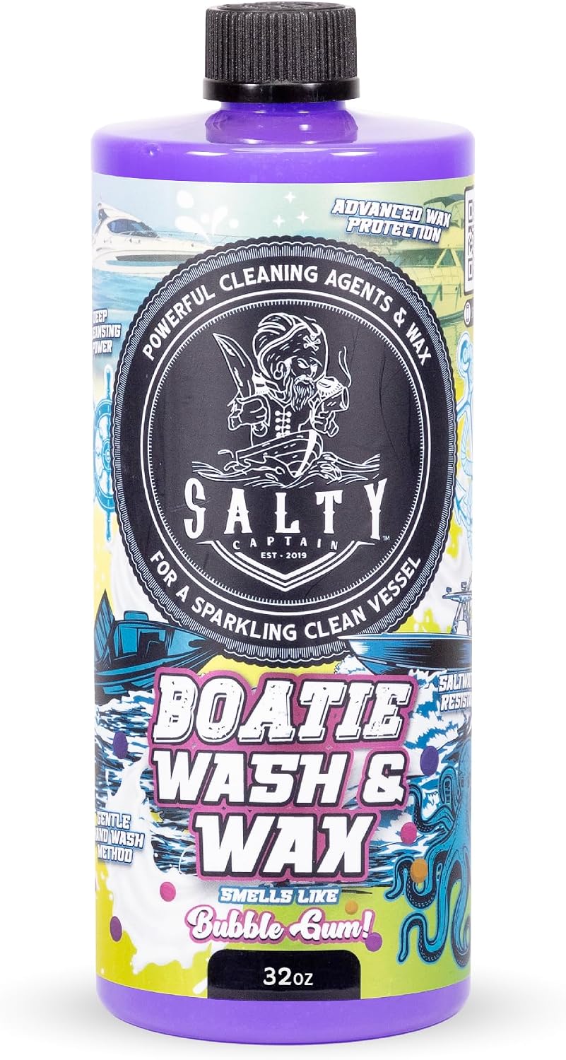Salty Captain Boat Wash