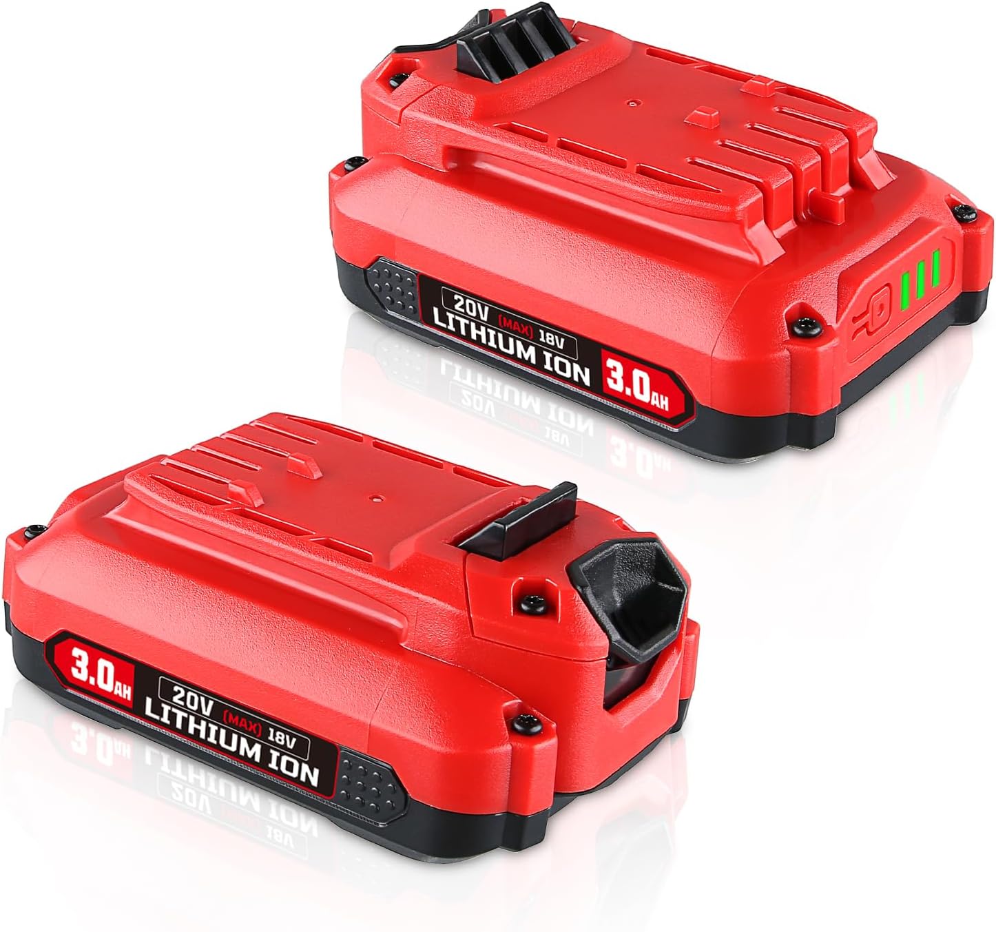 Amazon.com: BATTOOL 2Pack Upgrade 3500mAh Replacement for Craftsman 20V ...