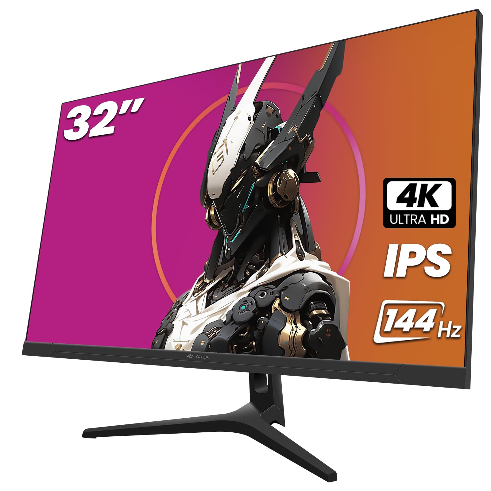 Amazon.com: CRUA 32" 4K Gaming Monitor, IPS UHD(3840 * 2160P) 144Hz ...