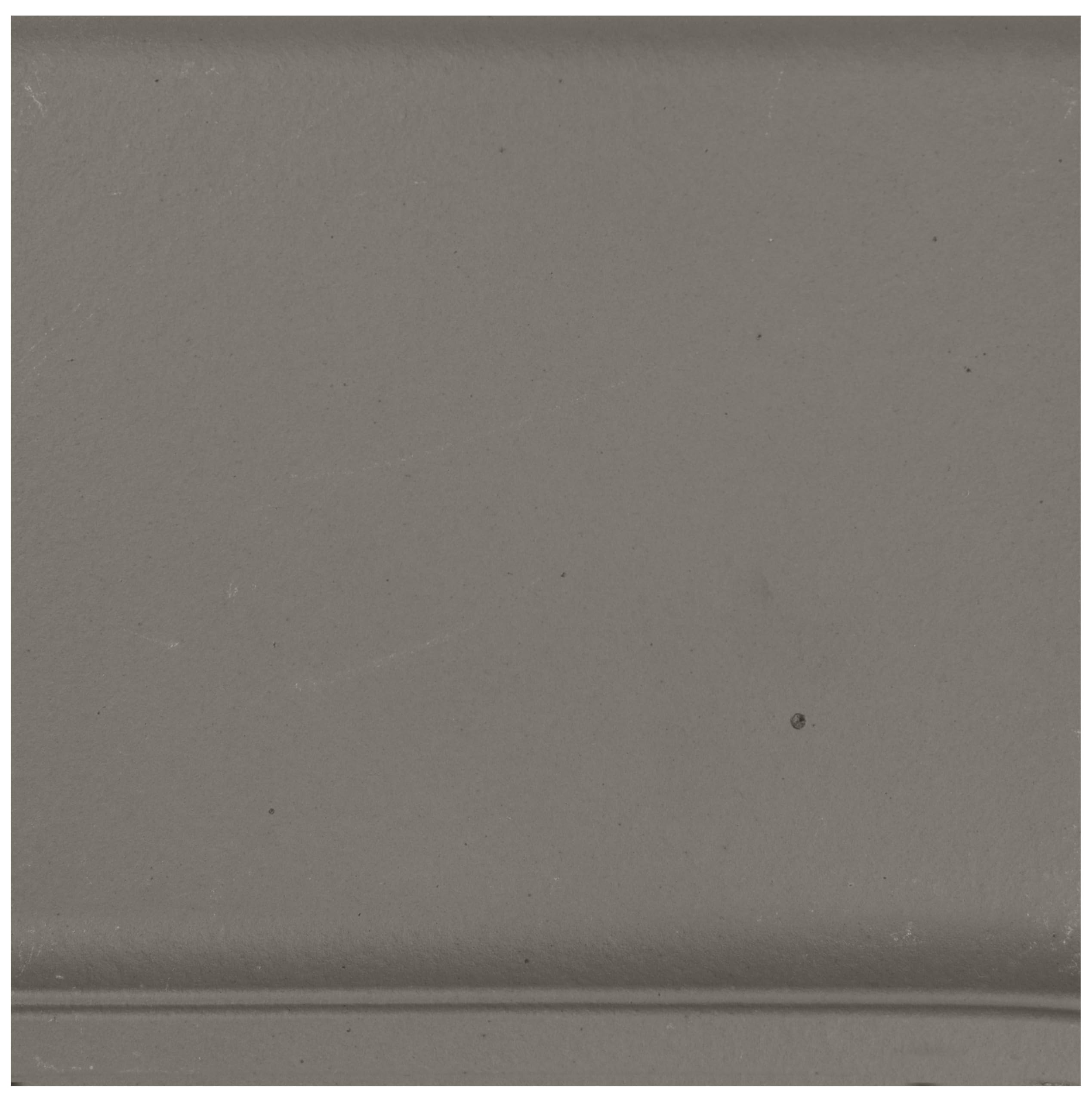 Merola Tile Quarry Cove Base Grey II 5-7/8" x 5-7/8" Ceramic Floor and ...
