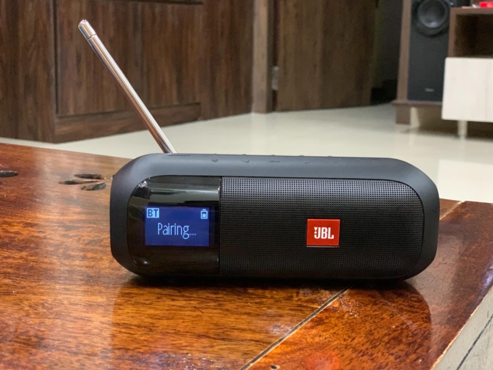 JBL Tuner by HarmanPortable Bluetooth Speaker with FM Radio, 8 Hours ...