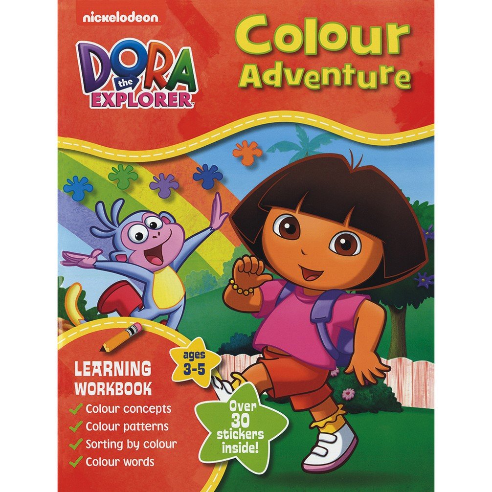 Dora Learn W/Book Colours: Parragon Books: 9781472385376: Amazon.com: Books