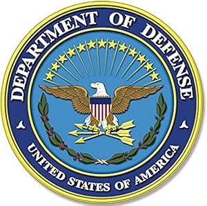 American Vinyl Round US Department of Defense Seal Sticker (DOD Logo ...