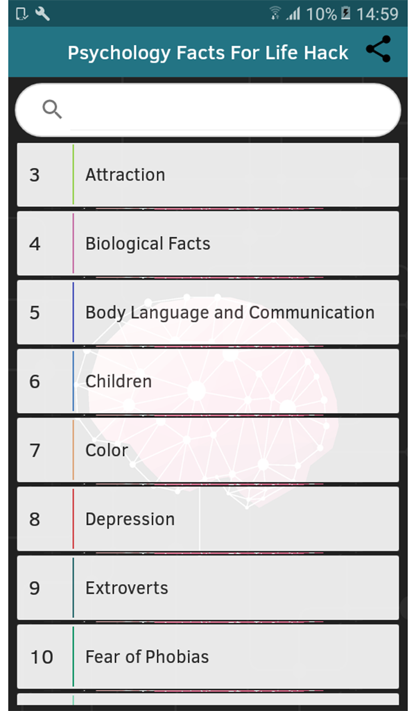 Best 10000+ Psychology Facts For Life Hacks - App on Amazon Appstore