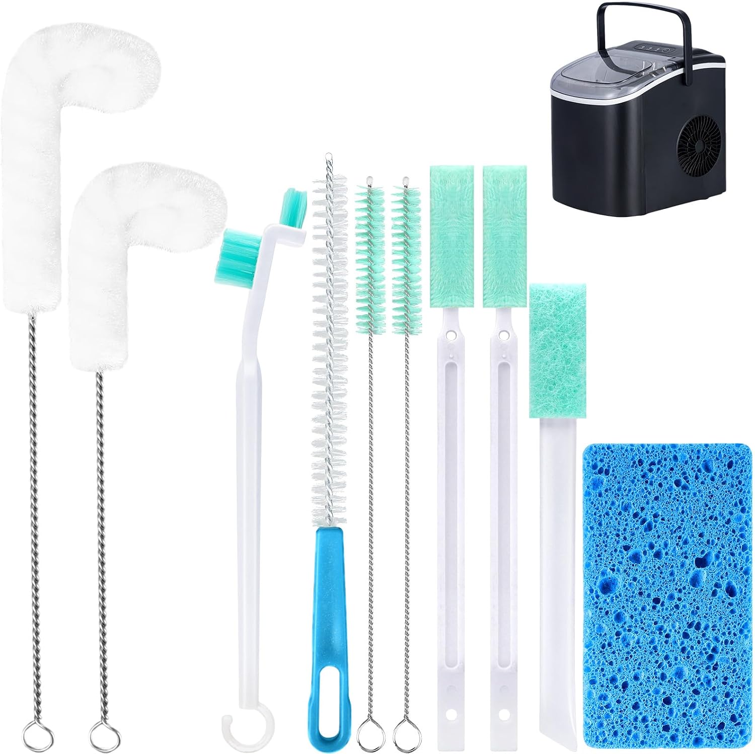 Amazon.com: Ice Machine Cleaner Brush Sets,10 Pcs Ice Maker Cleaner ...