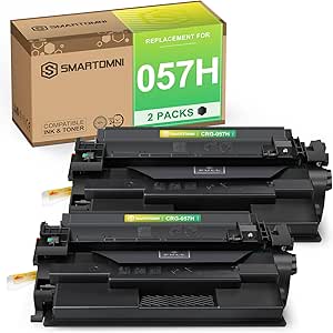 Amazon.com: S SMARTOMNI Compatible 057H Toner Cartridge Replacement for ...