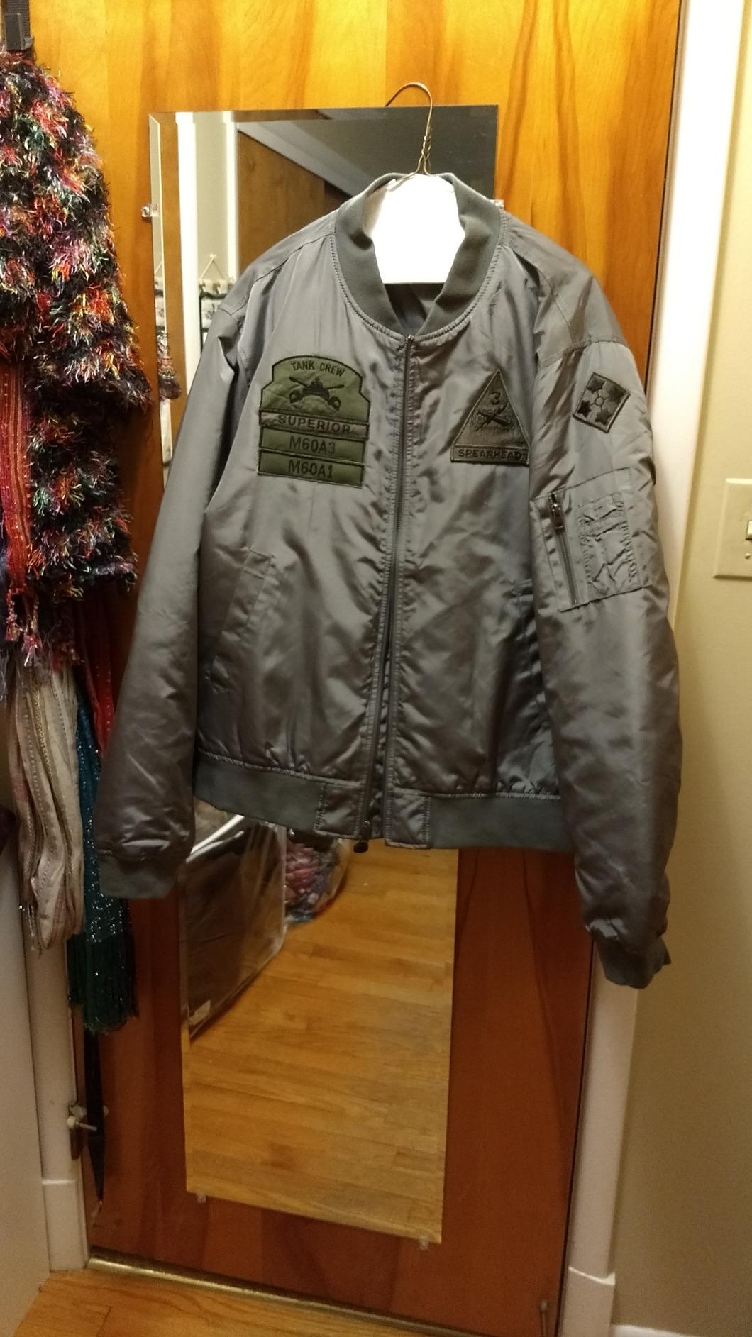 Amazon.com: Goodthreads Men's Bomber Jacket, Grey, X-Small : Clothing ...