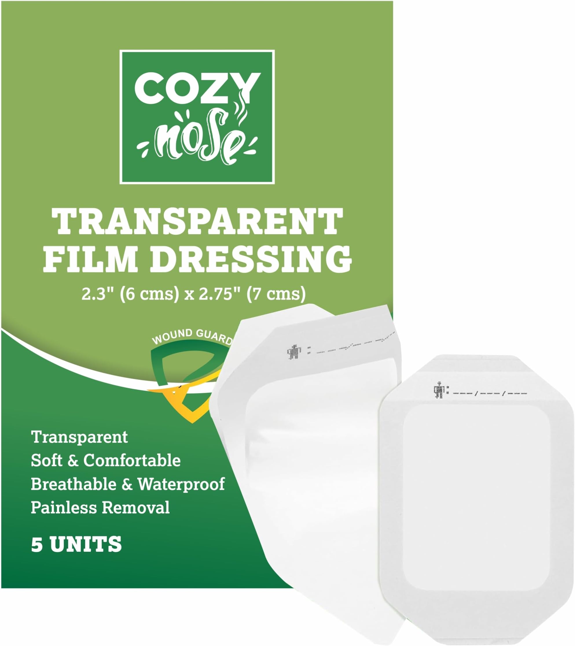 Opsite Post-Op Waterproof Dressing, Size - 6.5cm x 5cm - 15/PCS ...