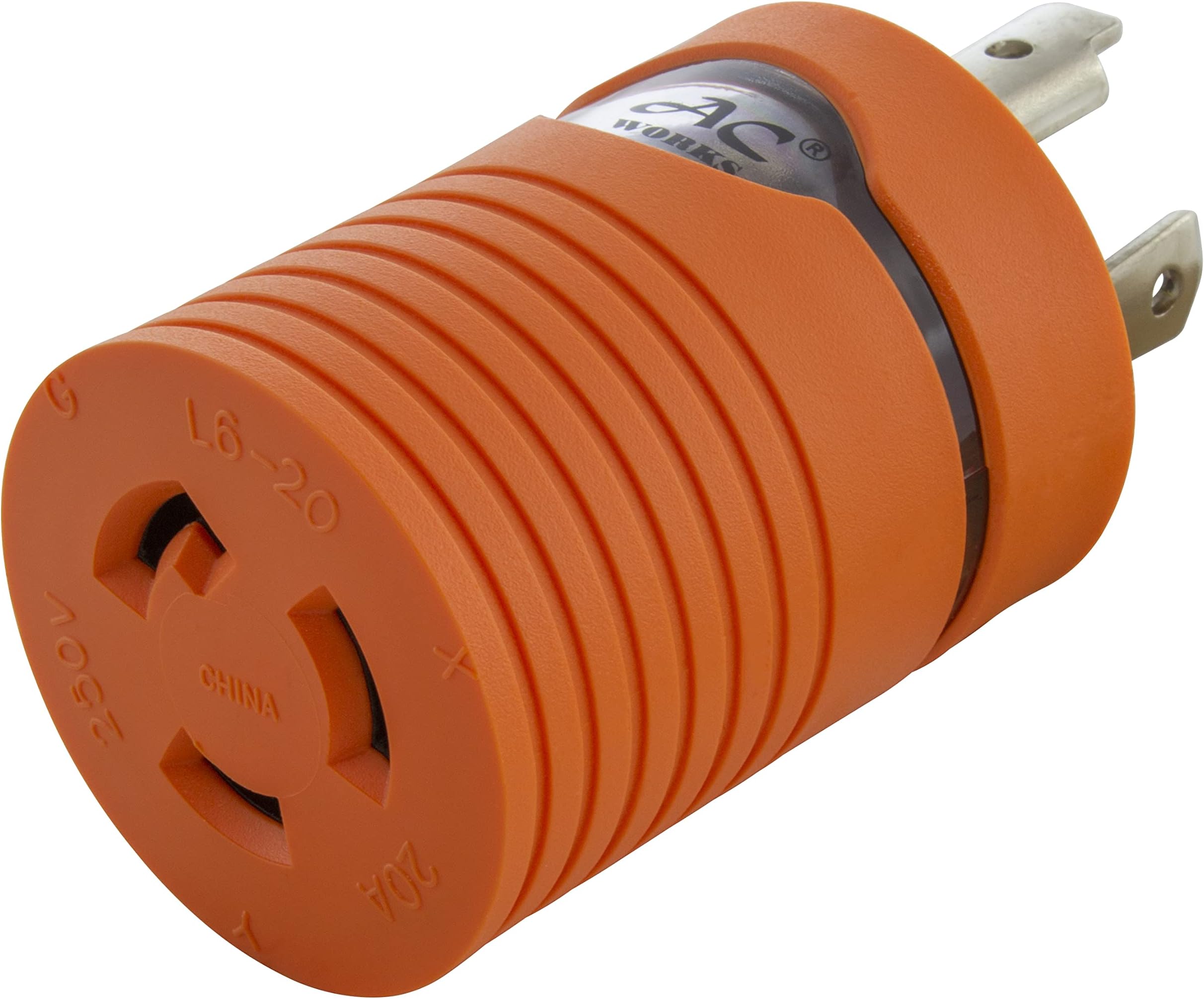 Hug-A-Plug Grounded Right Angle Adapter Plug - White [15a 125v Current ...