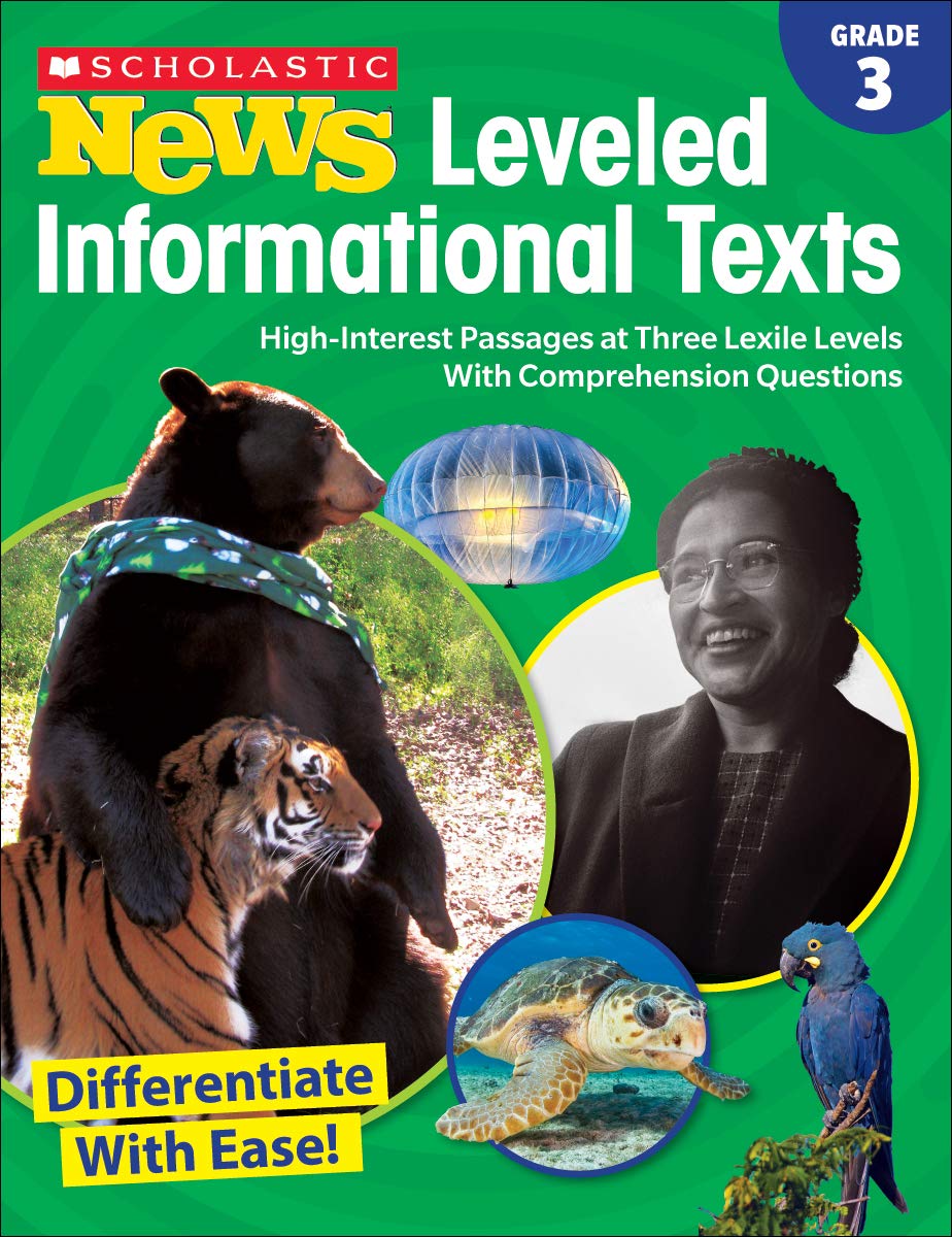 Amazon.com: Scholastic News Leveled Informational Texts: Grade 3: High ...