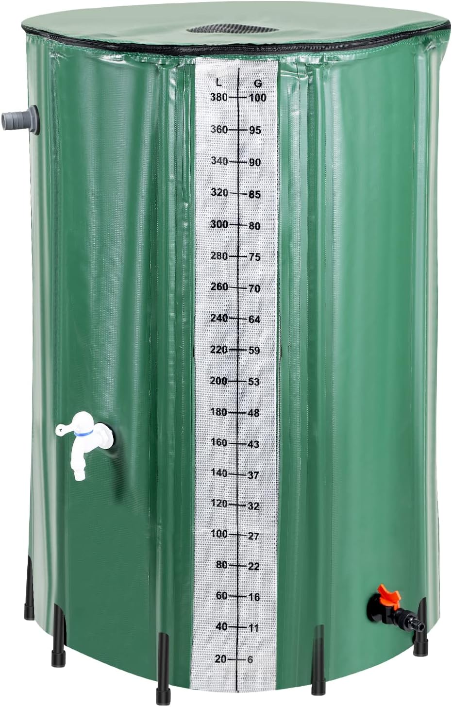 Herrselsam Regentank 380Liter Faltbare Regentonne Regenfass ...