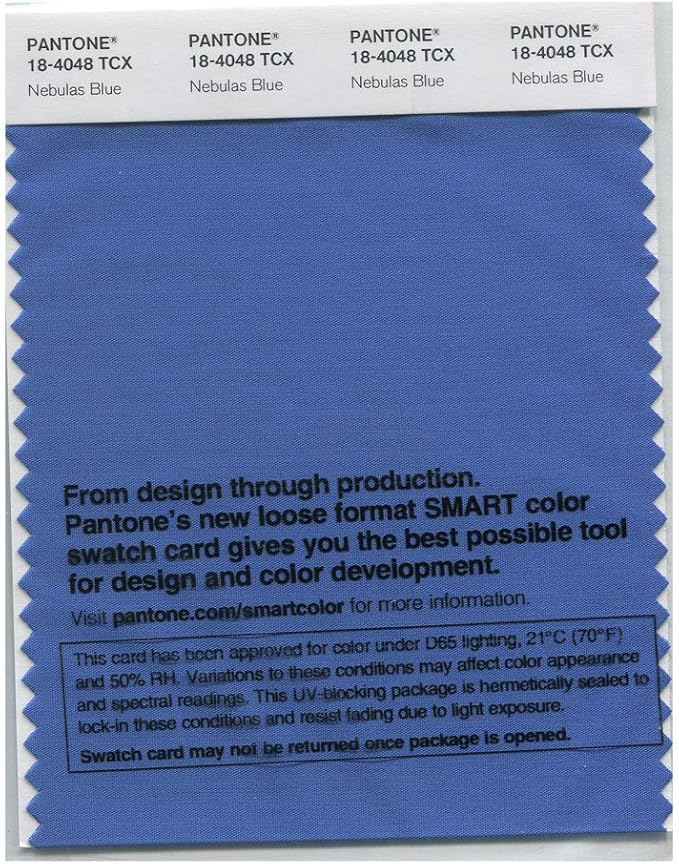 Pantone Smart Swatch 18-4048 Nebulas Blue - Amazon.com
