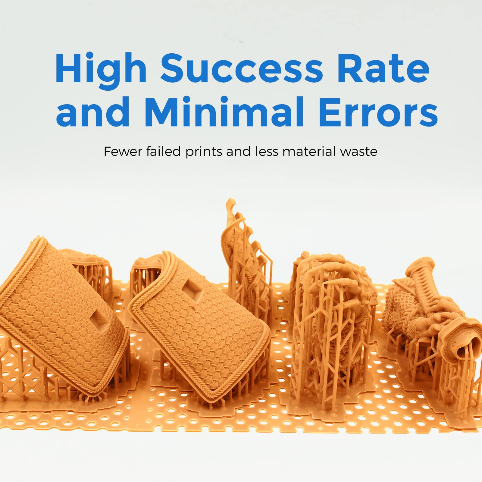 Snapklik.com : FLASHFORGE Water Washable 3D Printer Resin, LCD UV-Fast ...