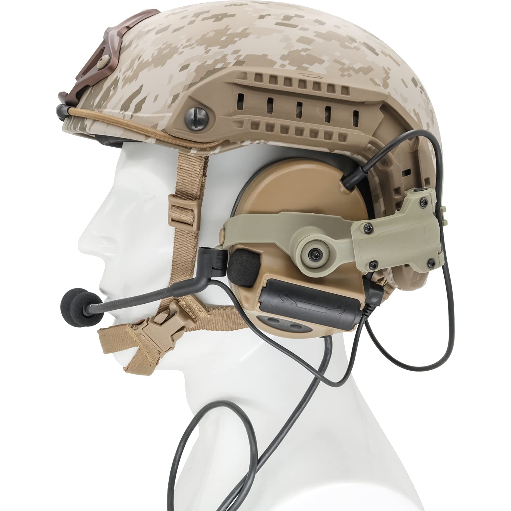 Snapklik.com : TSVISIONCORE Helmet ARC Rail Adapter For COMTA Tactical ...