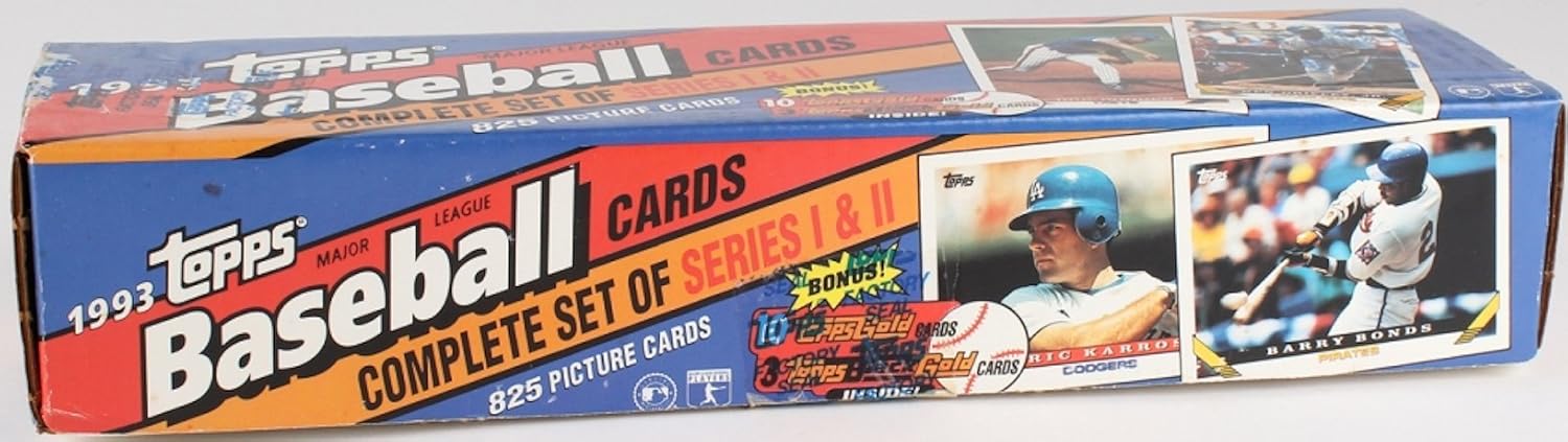 Amazon.com: 1993 Topps Baseball Cards Complete Set (825 cards) Derek ...