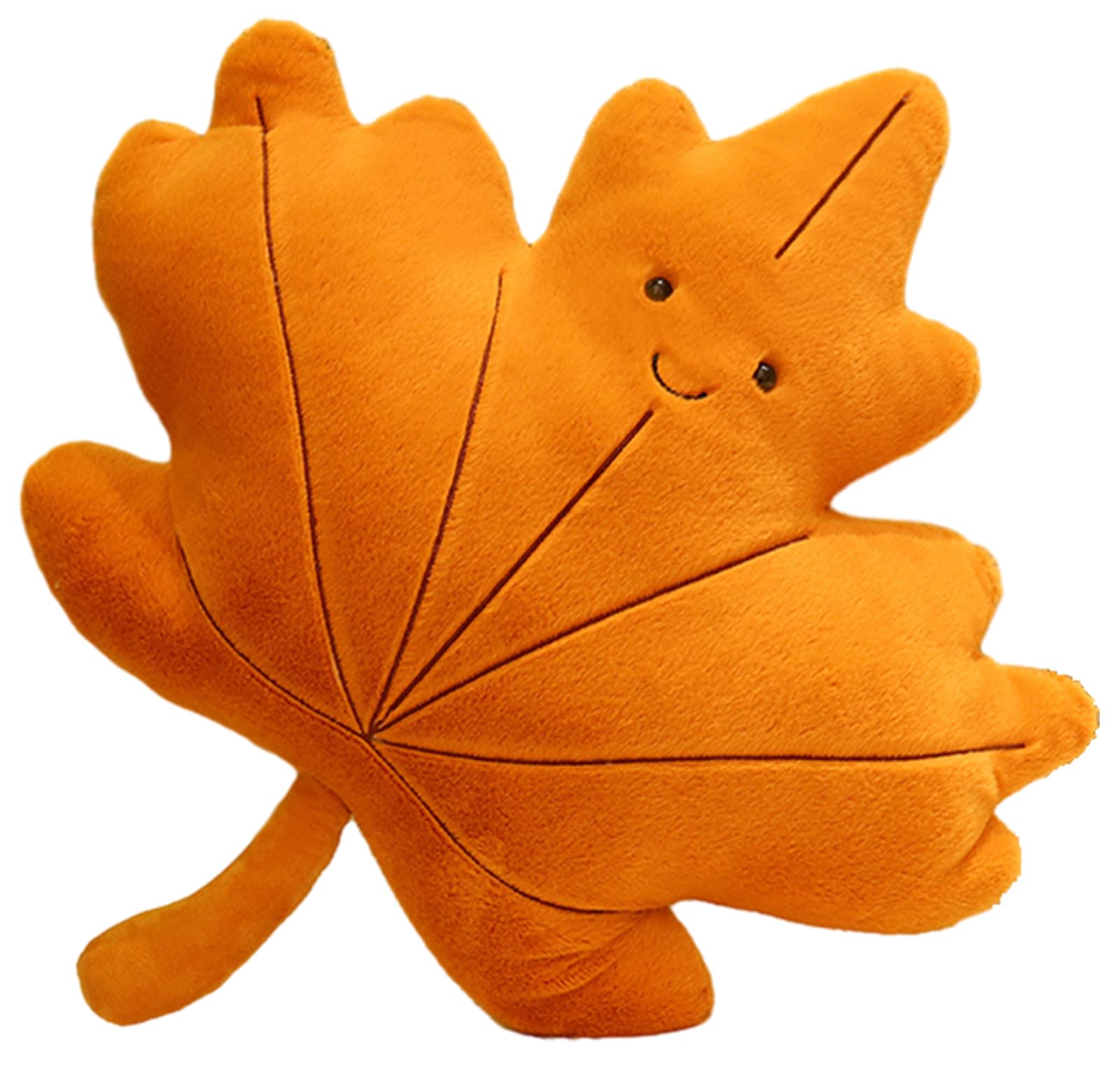 Amazon.com: TONGSONG Soft Plush Maple Leaf Pillow Stuffed Maple Leaf ...