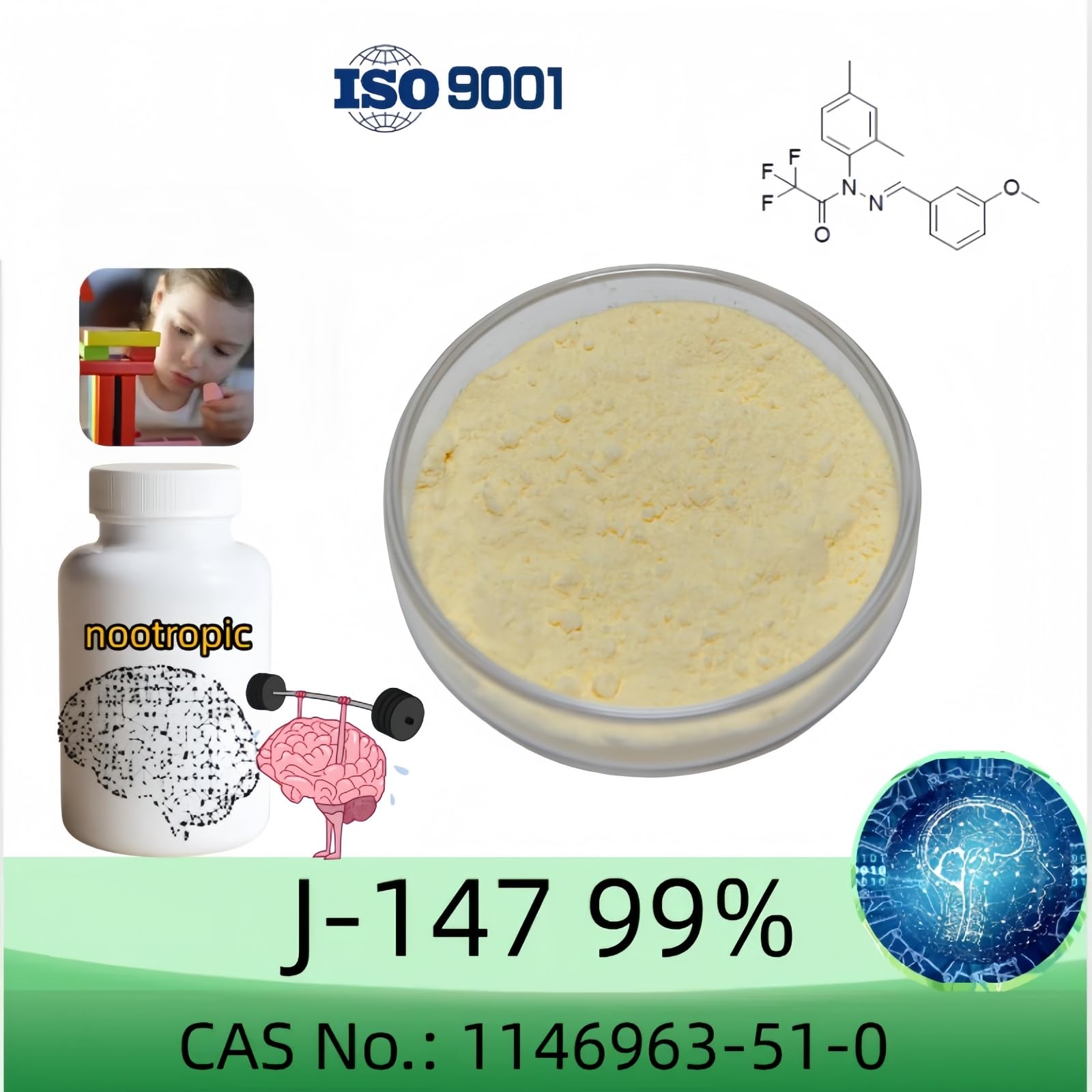 Snapklik.com : J-147, Nootropic J147, Purity 99% Min, 1 Gram, CAS ...