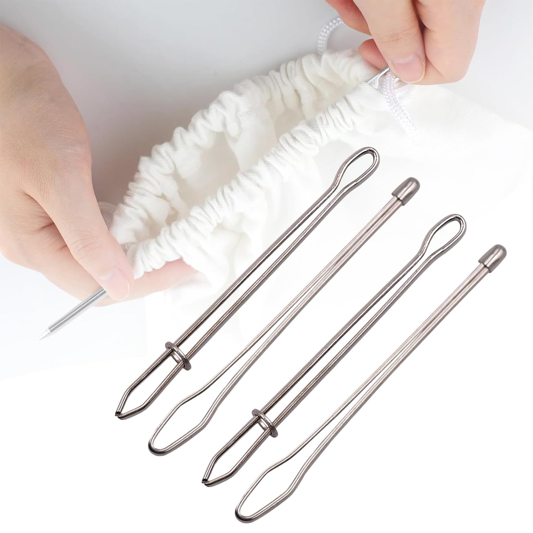 Amazon.com: DIY Rope Threader Clip, 2024 New Drawstring Threader Tool ...