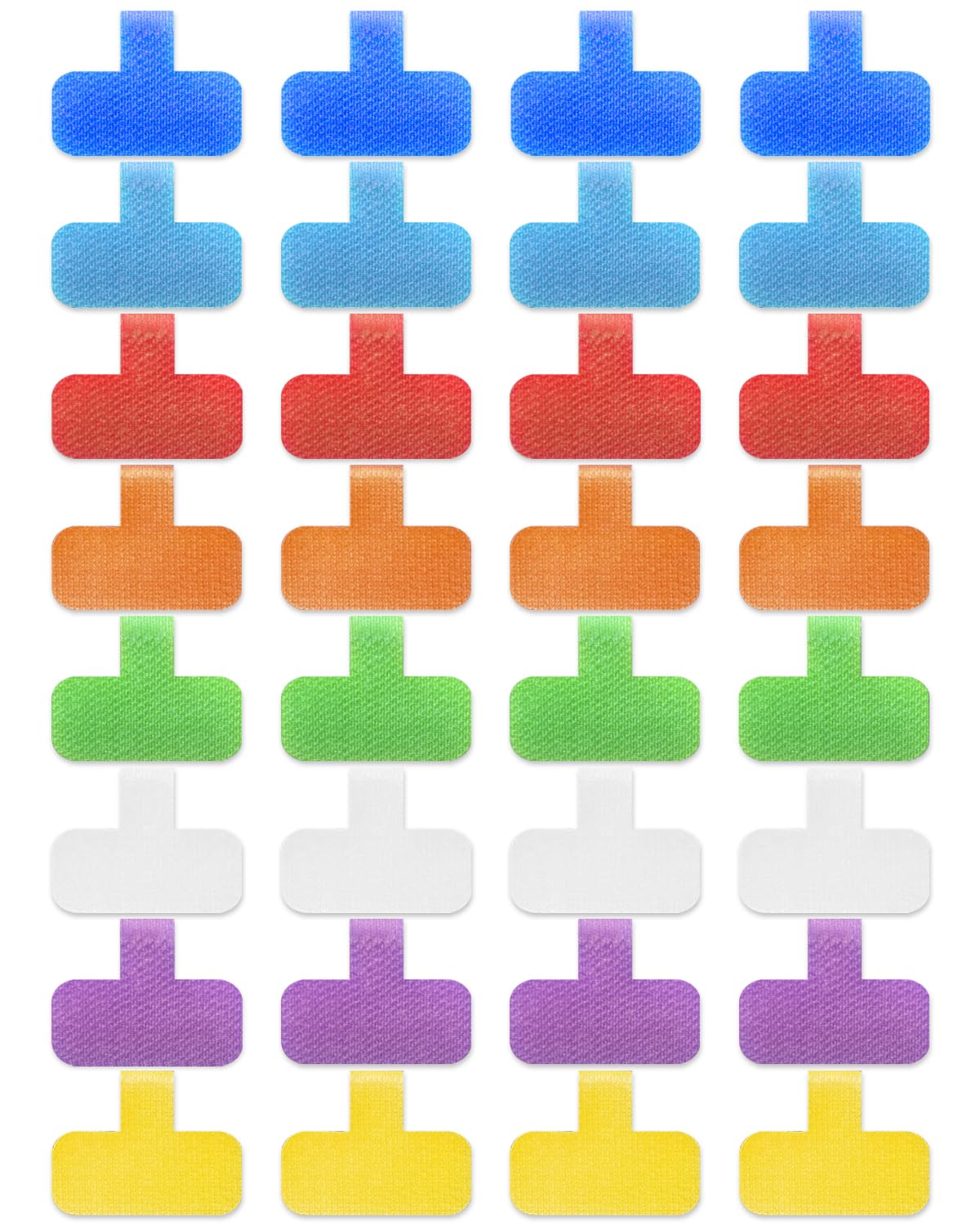 Amazon.com : 32 Pcs Cable Labels, Multi-Color Write On Cord Labels ...