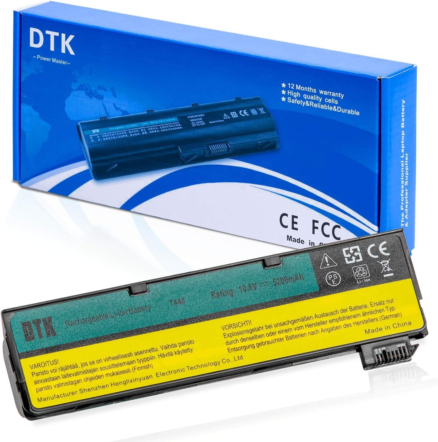 Amazon.com: LENOVO 11.4V 24Wh 68 3-Cell Battery 0C52861 45N1124 45N1775 ...