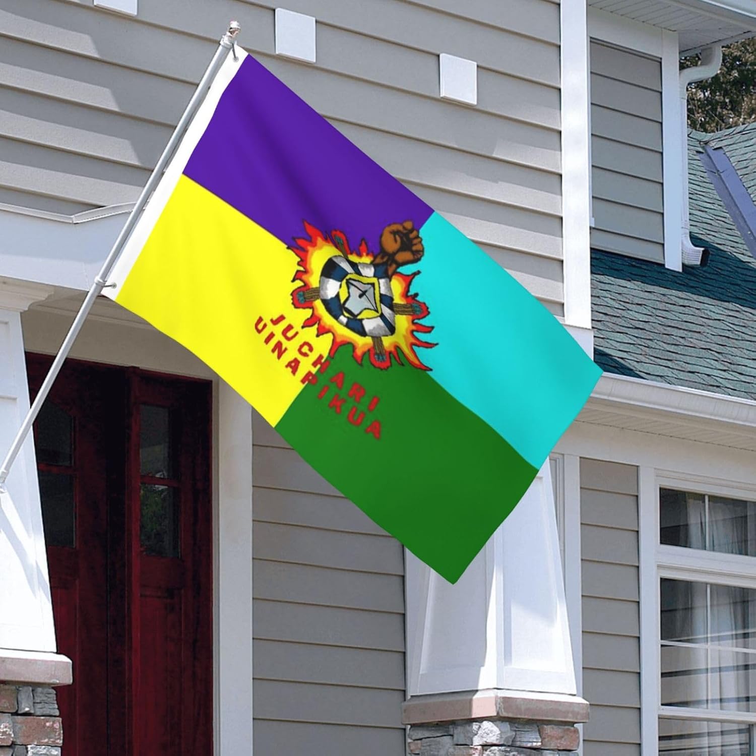 Bandera Purépecha Bandera de 3 x 5 pies de doble cara para decoración ...