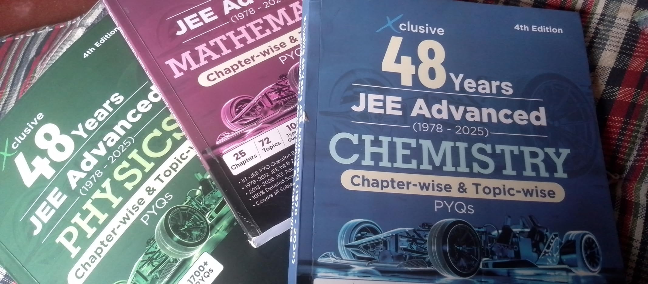 Disha Xclusive 48 Years JEE Advanced (1978 - 2025) Physics, Chemistry ...