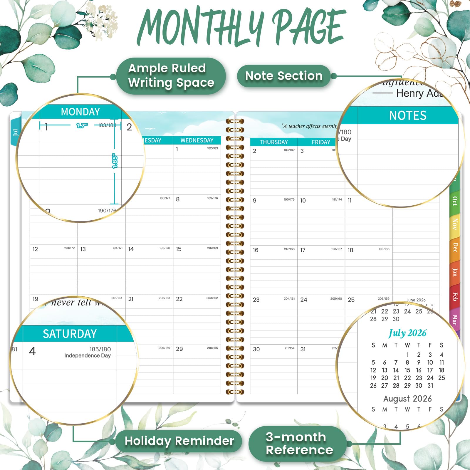 Snapklik.com : Teacher Planner 2026-2027 - 2026-2027 Lesson Planner ...